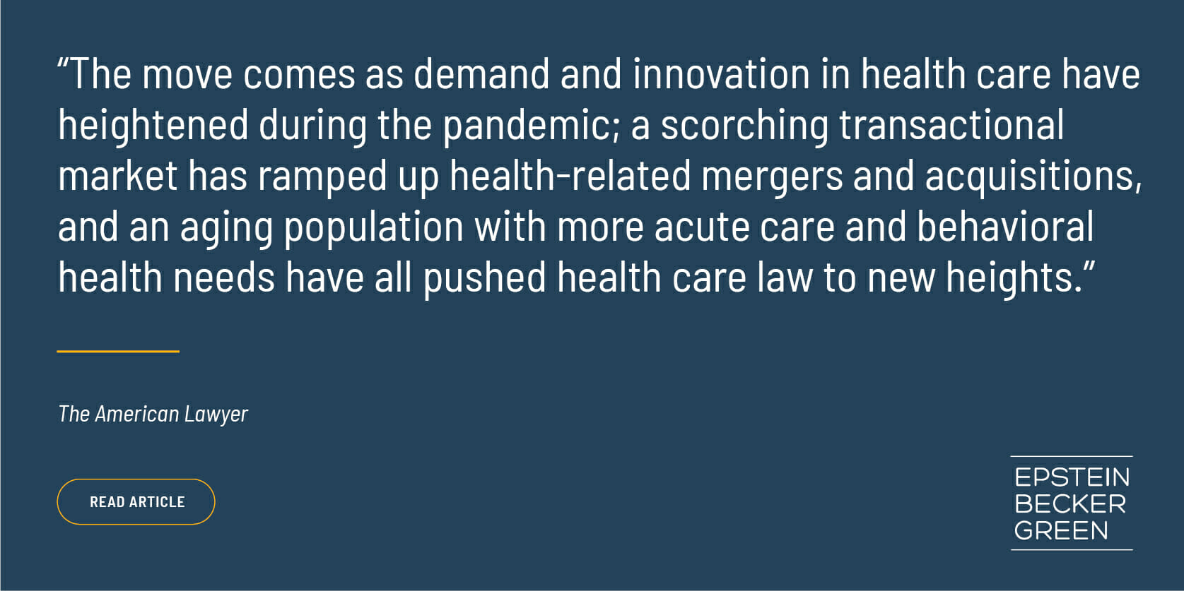 Epstein Becker Green Opens in Ohio with 12 Partners | Epstein Becker ...