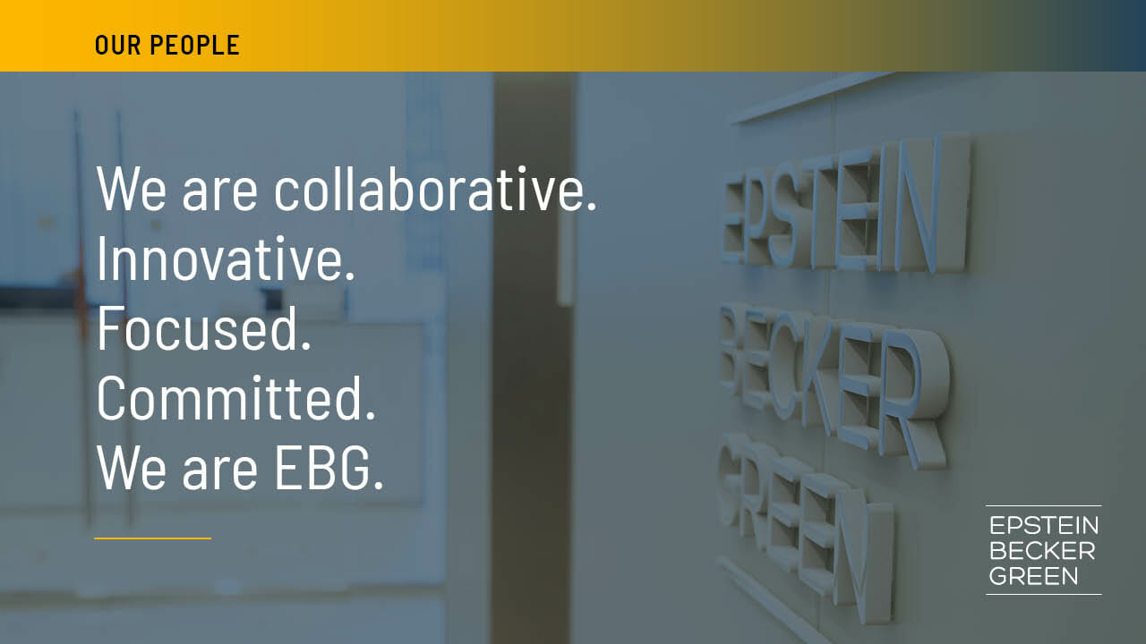 Amy Cooperstein – Health Care Attorney, New York – Epstein Becker Green ...